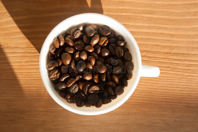 Cap of coffee stock image. Image of breakfast, cappuccino - 43745863