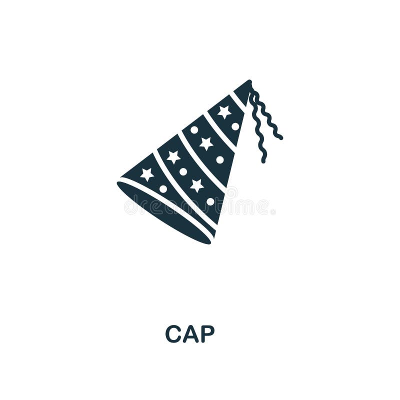 Cap Creative Icon. Simple Element Illustration. Cap Concept Symbol ...