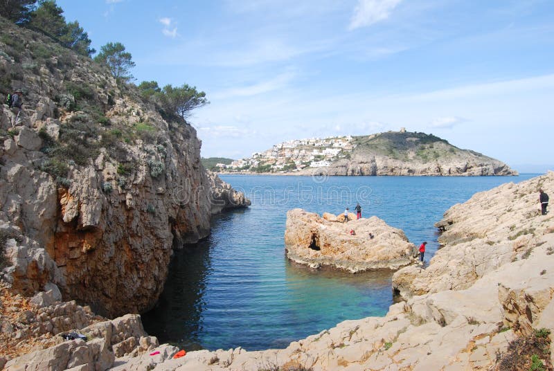 Cap de Begur stock photo. Image of rokcs, beach, begur - 16069706
