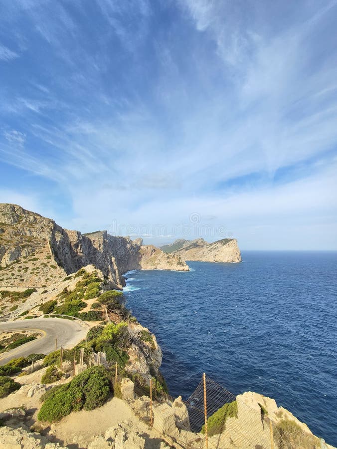 Cap De Formentor on Mallorca Island, Spain Stock Photo - Image of ...