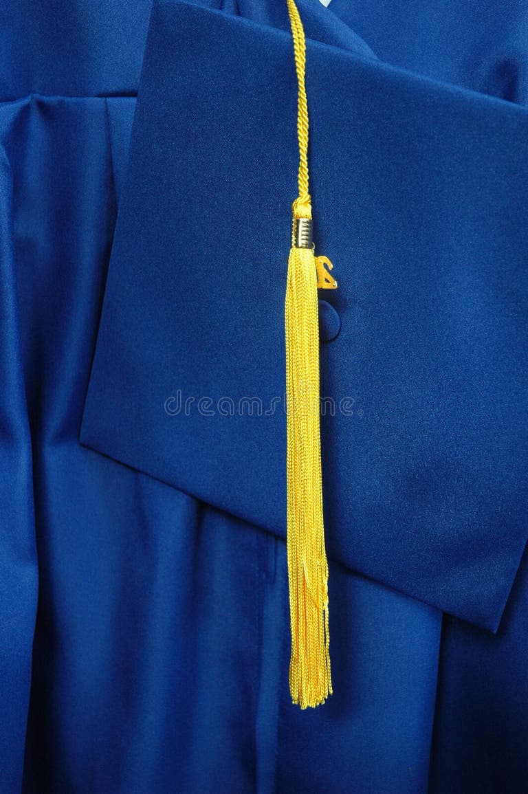 311 Blue Graduation Cap Gold Tassel Stock Photos - Free & Royalty-Free ...