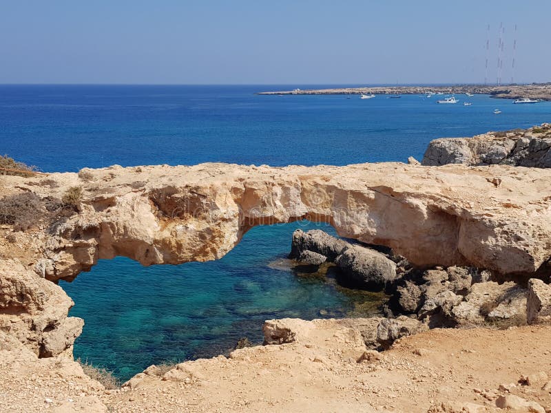 Cap Greco, Ayia Napa, Chypre Photo éditorial - Image du chypre, pierre ...