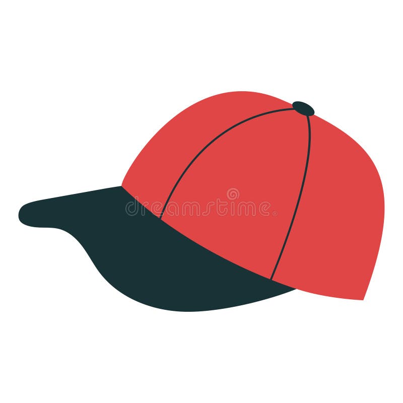 Cap icon. Baseball cap stock illustration. Illustration of accessory ...