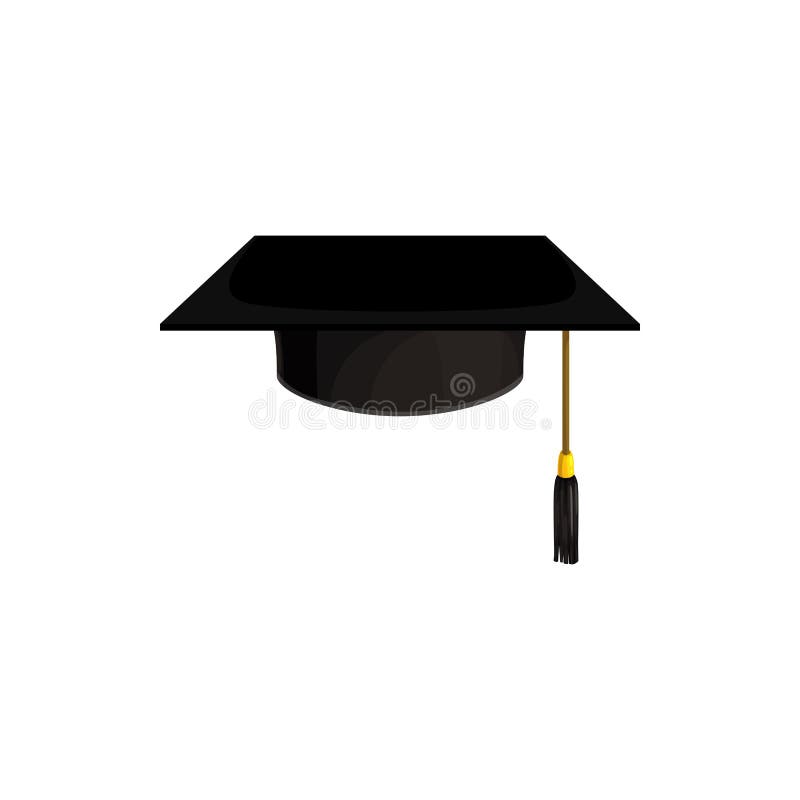 Cap Icon, Hat of College and University Education Stock Vector ...