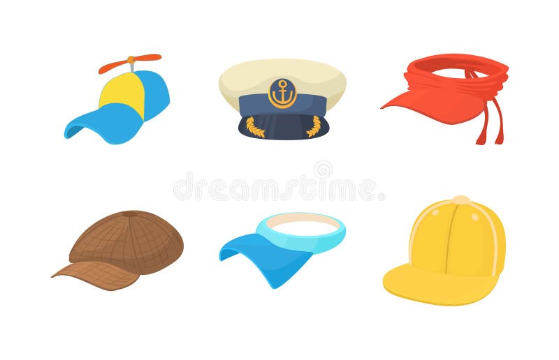 Cartoon Baseball Cap Front View Stock Illustrations – 142 Cartoon ...