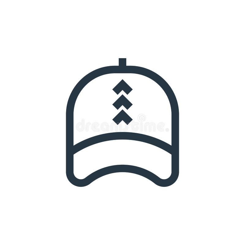 Cap Icon Vector from Esports Concept. Thin Line Illustration of Cap ...