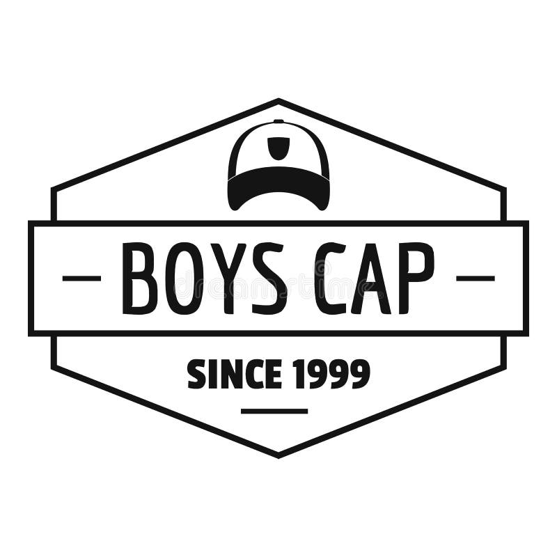 Cap Logo, Simple Black Style Stock Vector - Illustration of retail ...