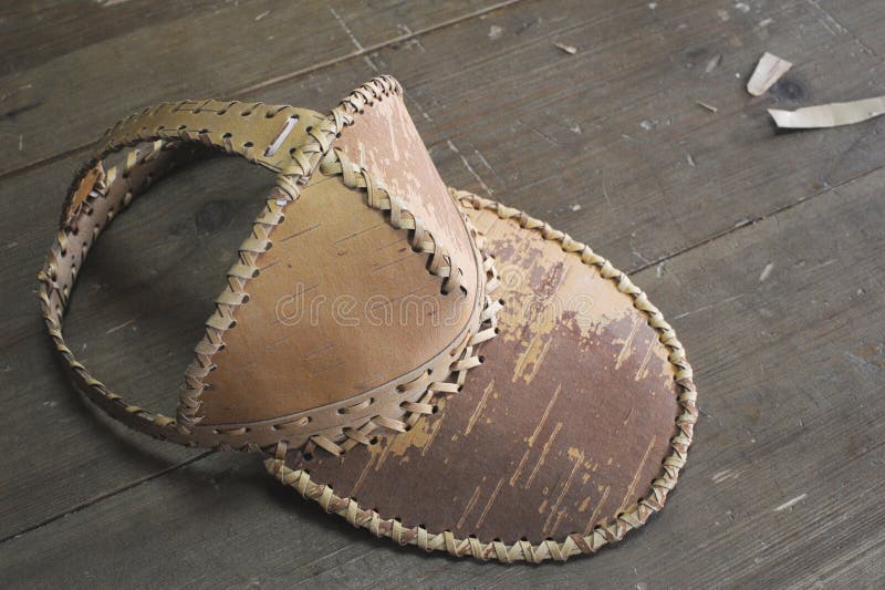 Cap made of birch bark stock image. Image of natural - 55463067