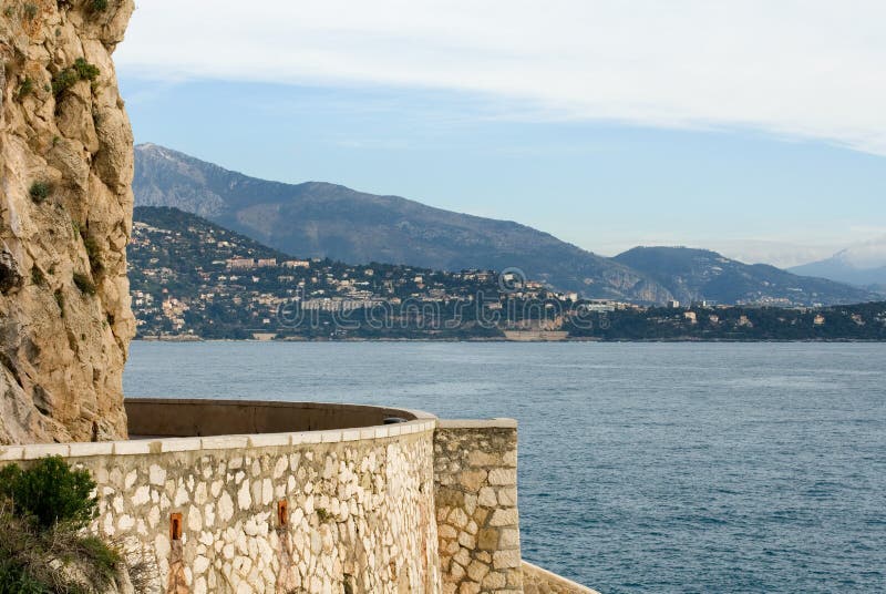 Cap-Martin, France stock image. Image of mountains, hills - 12753765