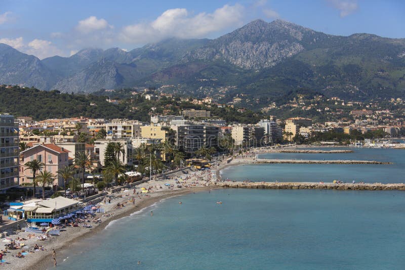 Cap Martin Resort - South of France Editorial Stock Image - Image of ...