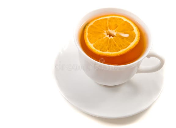 Cap of tea stock image. Image of plate, custard, break - 3143191