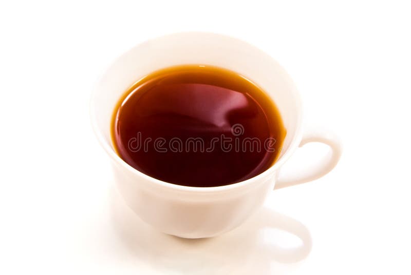 Cap with tea or coffee stock image. Image of caffeine - 5815801