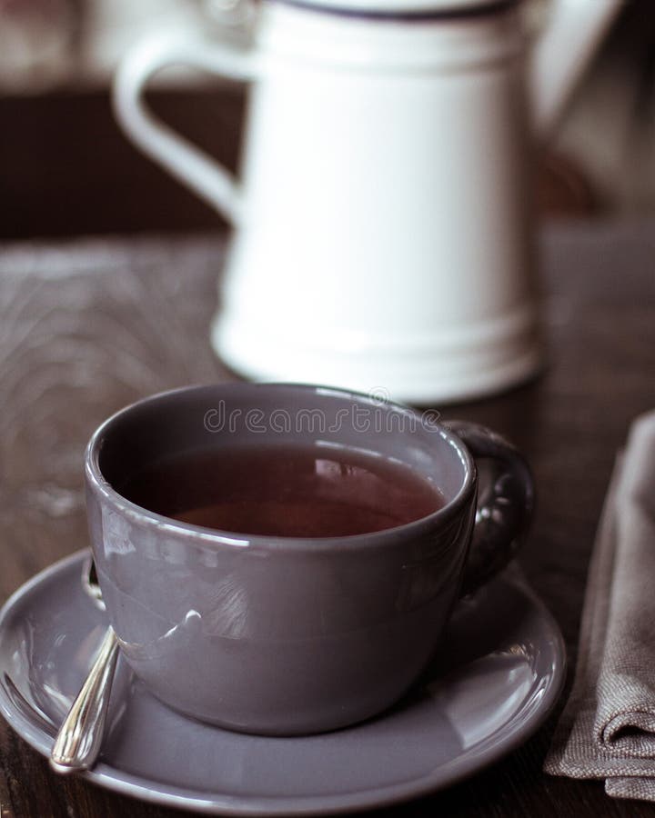 A cap of tea stock image. Image of herbal, aromatic - 108403203