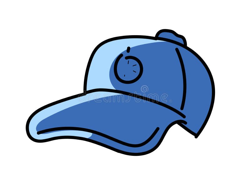 Cap Vector Sports Cap Illustration Stock Vector - Illustration of ...