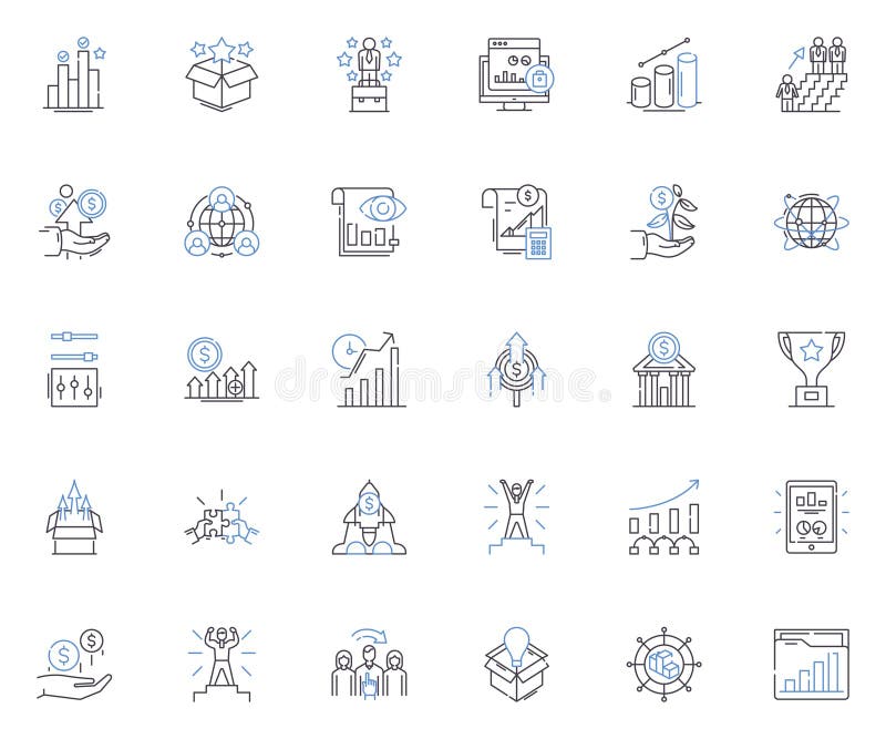 Capability Line Icons Collection. Ability, Power, Competence, Skill ...