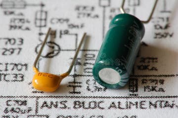 Capacitor stock image. Image of data, engineer, engineering - 16669115