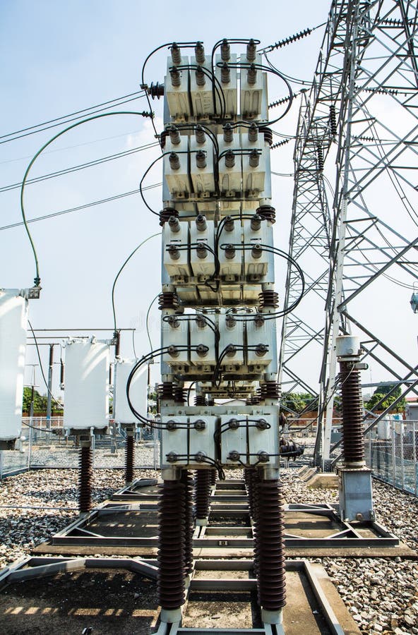 Capacitor Bank stock photo. Image of eqipment, switches - 685808