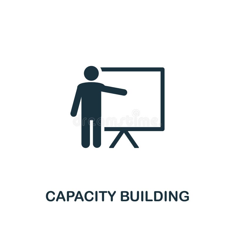 Capacity Building Icon. Creative Element Design from Business Strategy ...