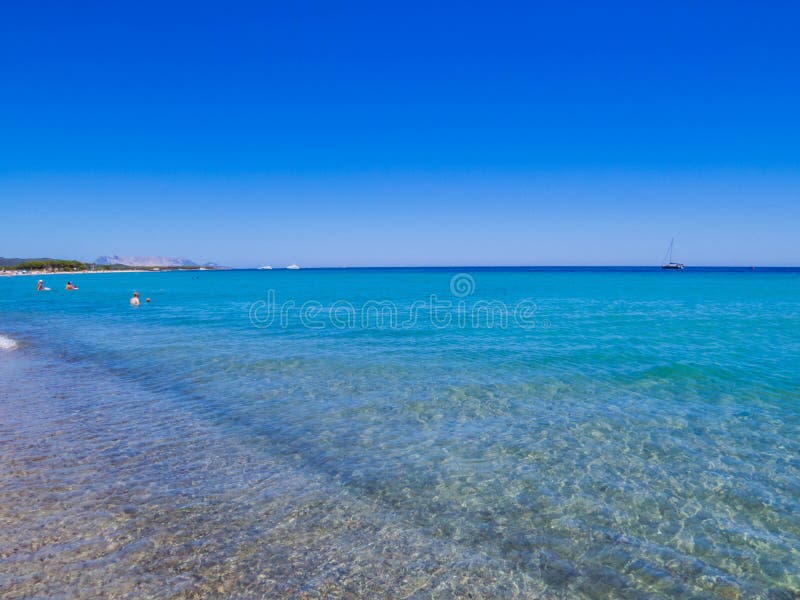 Capannizza Beach, Budoni, Sardinia Stock Photo - Image of budoni ...
