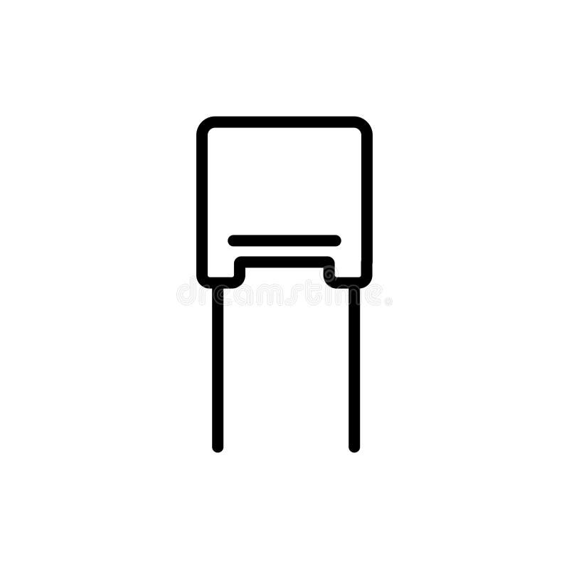 Polyester Capacitor Symbol