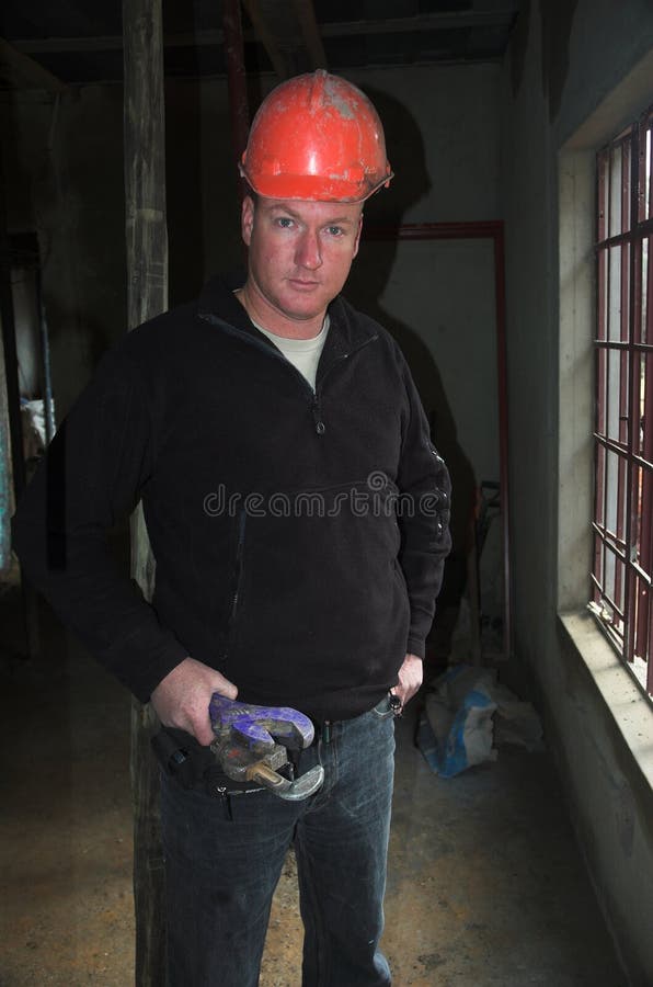 Capataz de la construcción foto de archivo. Imagen de casa - 921164