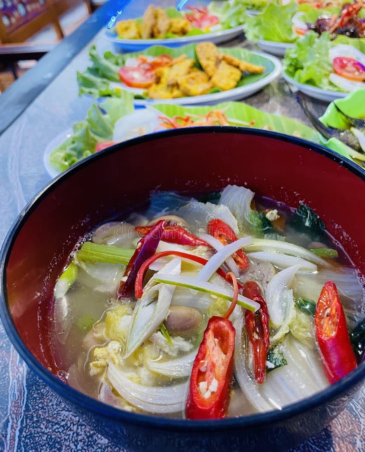 Capcay Soup stock photo. Image of delicious, menu, asia - 355335512