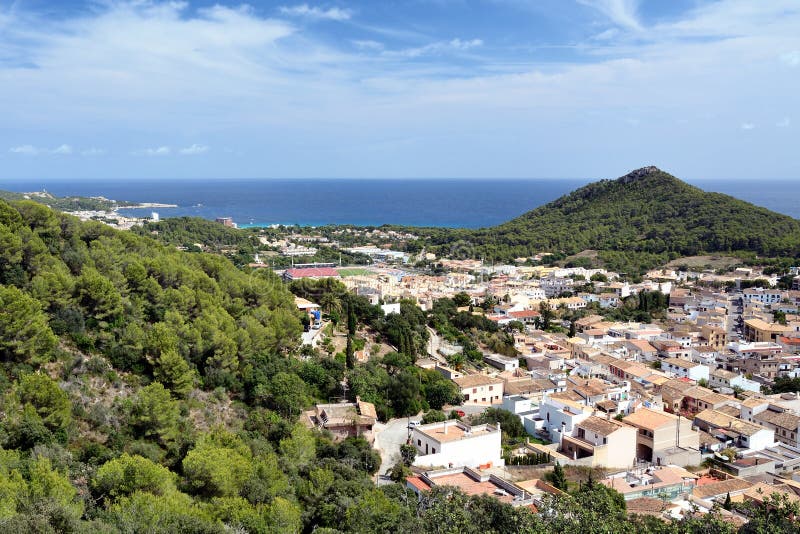Capdepera Castle stock photo. Image of fortress, architecture - 49122820