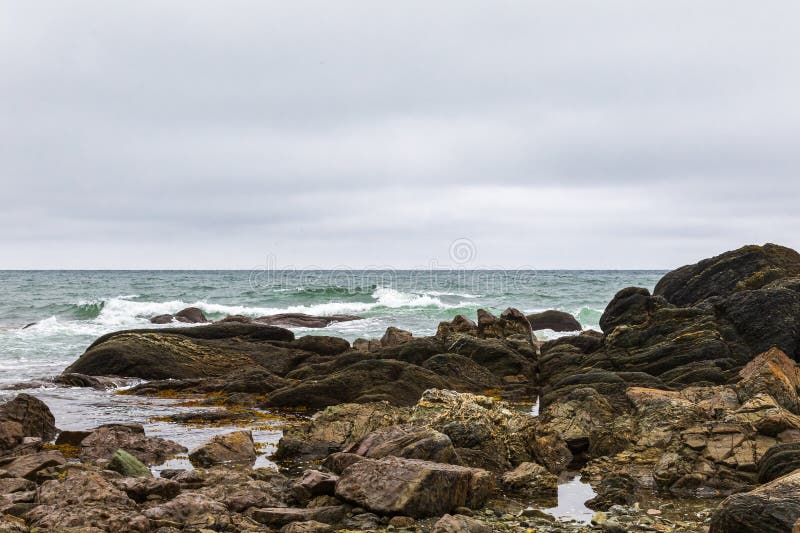 Cape Acute. South Sakhalin, Russia Stock Photo - Image of sakhalin ...