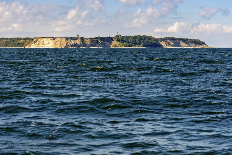 Cape Arkona stock image. Image of cloudy, nature, cape - 34919055