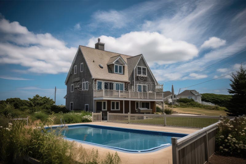 Cape Cod House with Private Beach Access, View of the Ocean, and ...