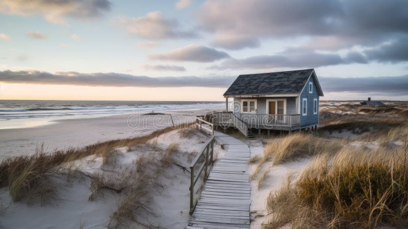 Cape Cod Massachusetts - Made with Generative AI Tools Stock ...