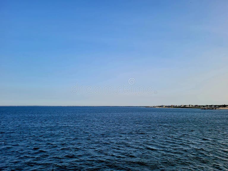 Cape Cod Pninsula in Massachusetts Stock Photo - Image of boat, horizon ...