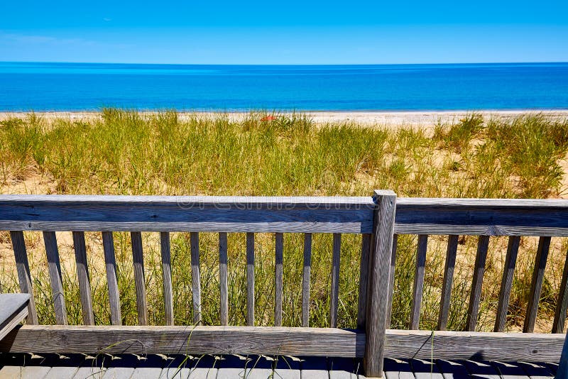 Cape Cod Sandy Neck Beach Massachusetts Stati Uniti Immagine Stock ...