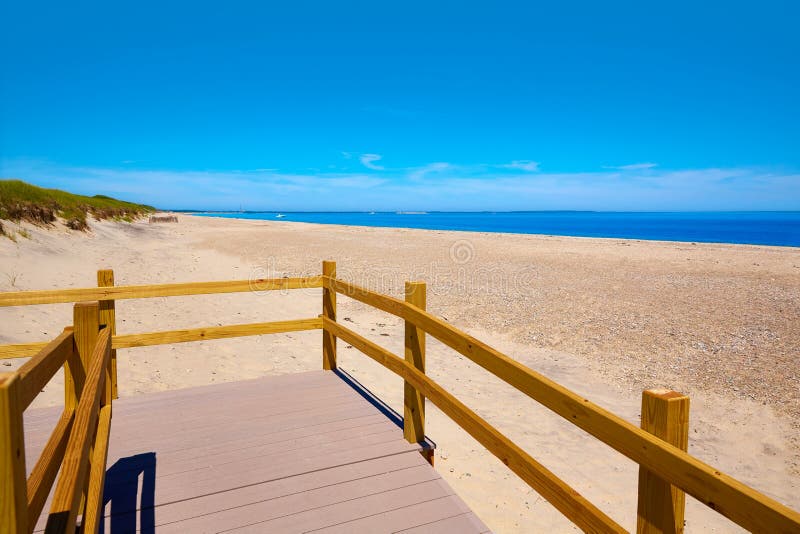 Cape Cod Sandy Neck Beach Massachusetts US Stock Image - Image of shore ...