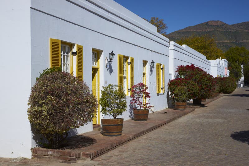 Cape Dutch Architecture stock photo. Image of south, landmark - 25366462