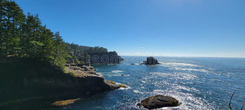 Cape Flattery Washington Northwesternmost Point in the Lower 48 Stock ...