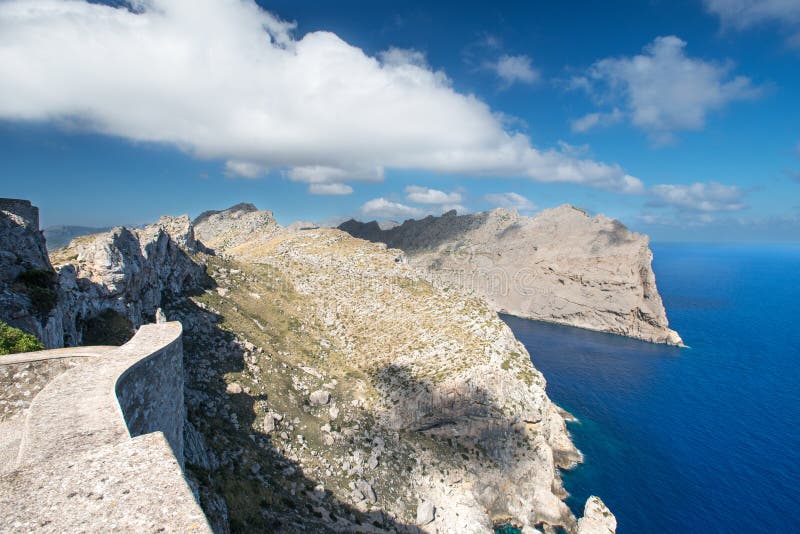 Cape Formentor stock photo. Image of ocean, cape, tourism - 27722552