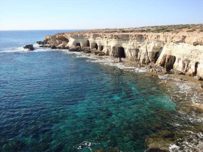 Cape Greco stock photo. Image of cape, cyprus, ocean - 34187988