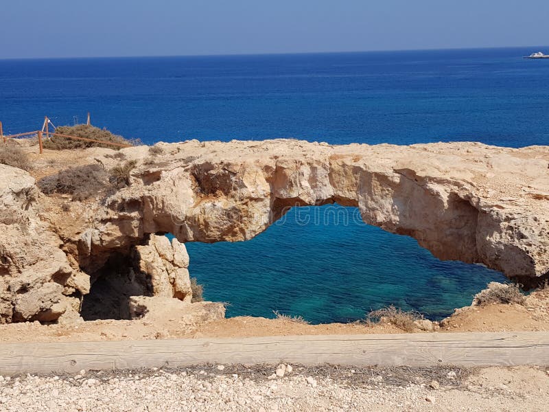 Cape greco stock image. Image of view, napacyprus, rocks - 124107707
