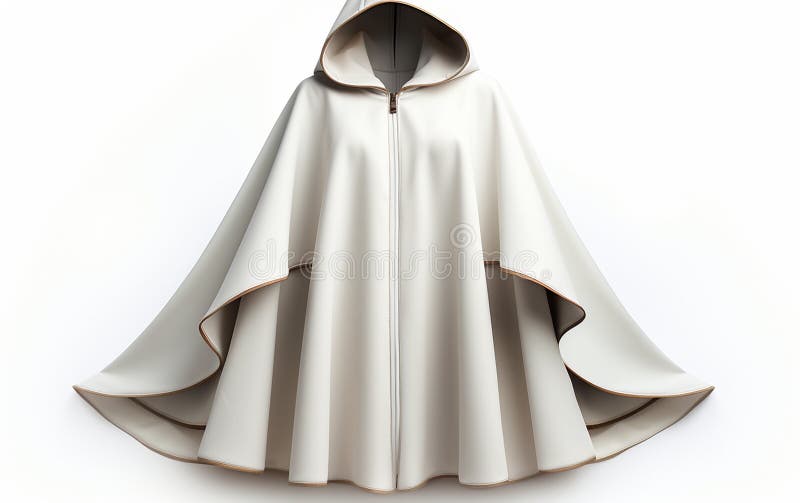 Cape Jacket on a Transparent Background Stock Illustration ...