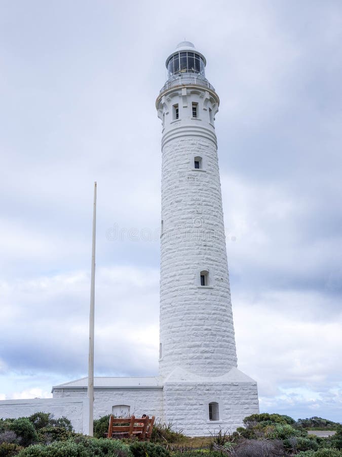Cape Leeuwin Lighthouse stock photo. Image of house, drama - 75698682