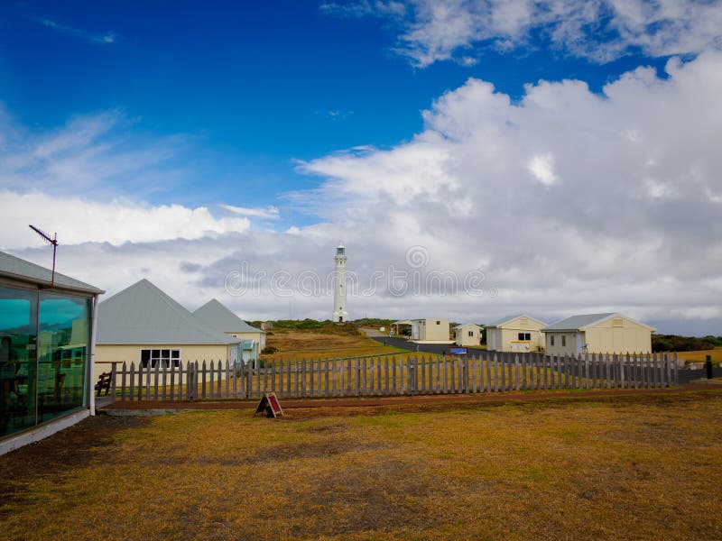 20250-003-15 Cape Leeuwin Lighthouse Compound -2 Stock Image - Image of ...