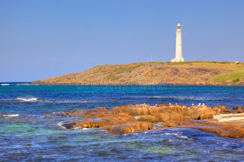 Cape Leeuwin Lighthouse stock photo. Image of buildings - 29339654