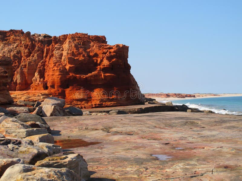 Cape Leveque, Western Australia Stock Image - Image of ocean, gravel ...