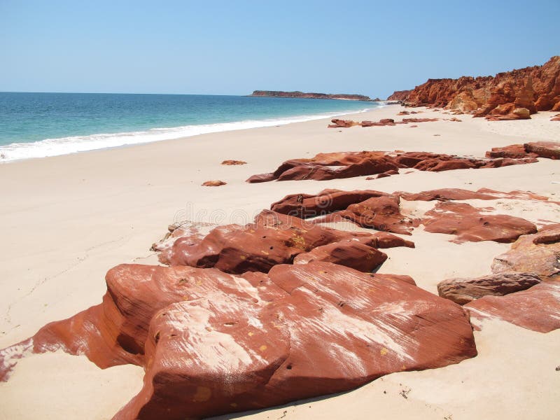 Cape Leveque, Western Australia Stock Photo - Image of orange, beach ...