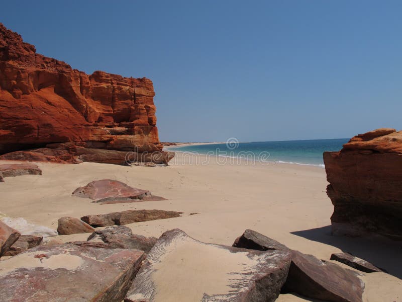 Cape Leveque, Western Australia Stock Image - Image of kooljaman ...