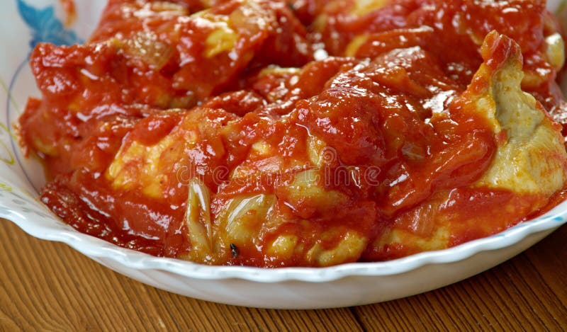 Cape malay chicken curry stock photo. Image of food, chicken - 86440906