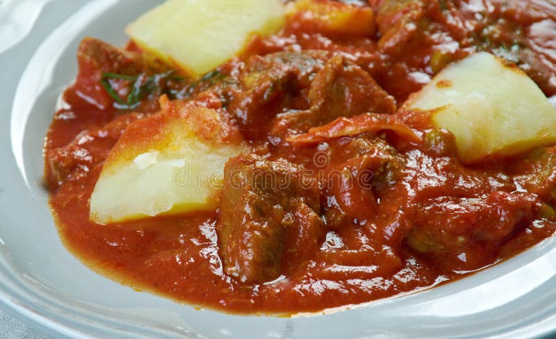 Cape Malay lamb curry stock image. Image of curcuma - 111571531