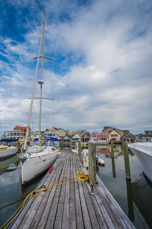 Cape May Harbor, in Cape May, New Jersey Editorial Photography - Image ...