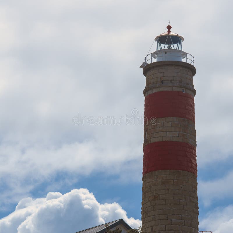 Cape Moreton Lighthouse on the North Part of Moreton Island. Stock ...
